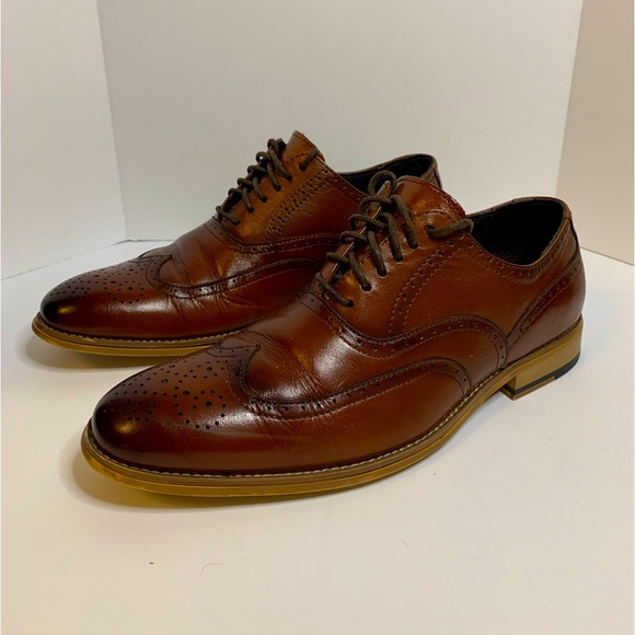 Stacy Adams | Shoes | Stacy Adams Brown Leather Oxford Shoes | Poshmark